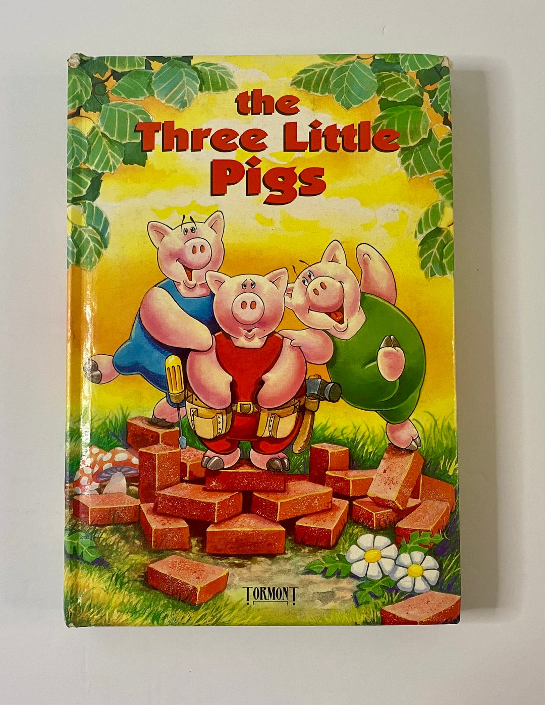 Vintage the Three Little Pigs Book Tormont - Etsy