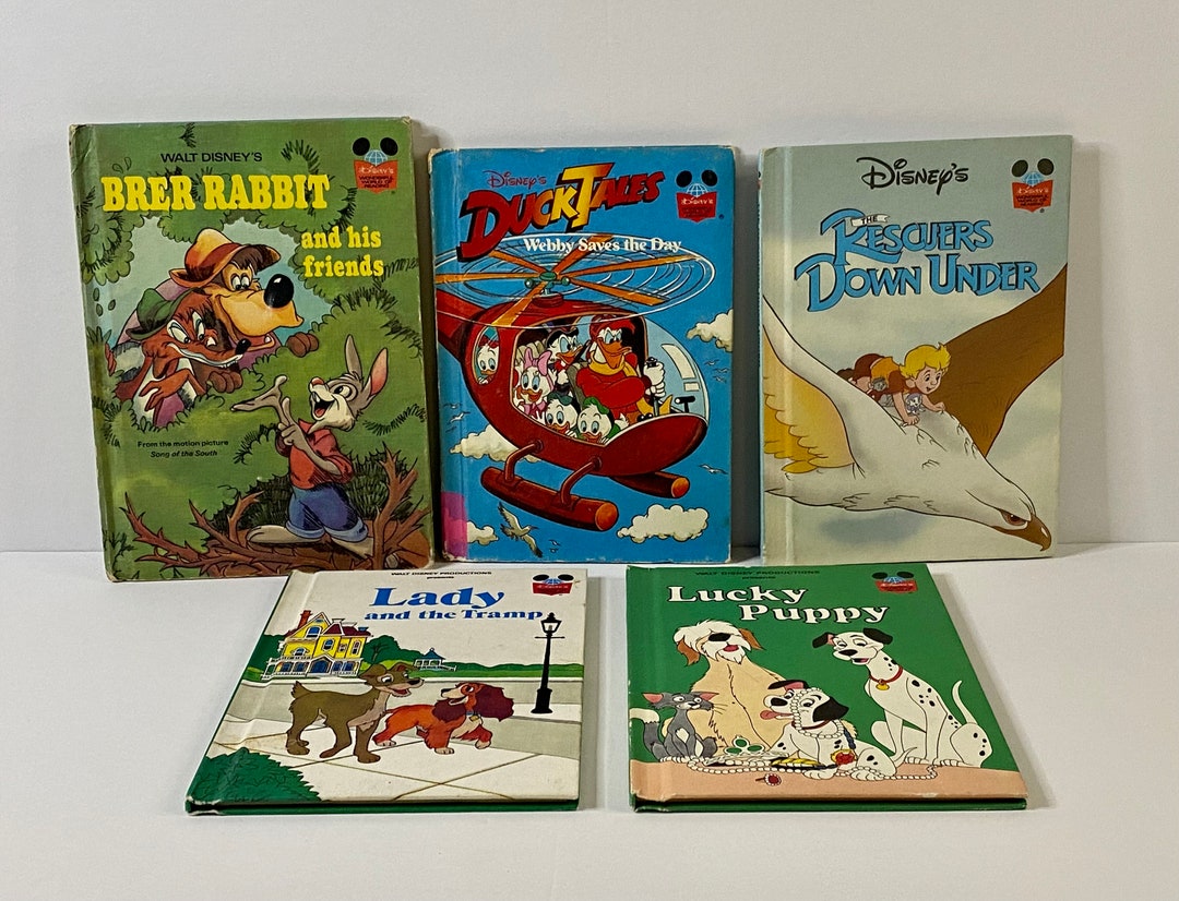 Walt Disney Wonderful World of Reading Children's Books - Classic ...