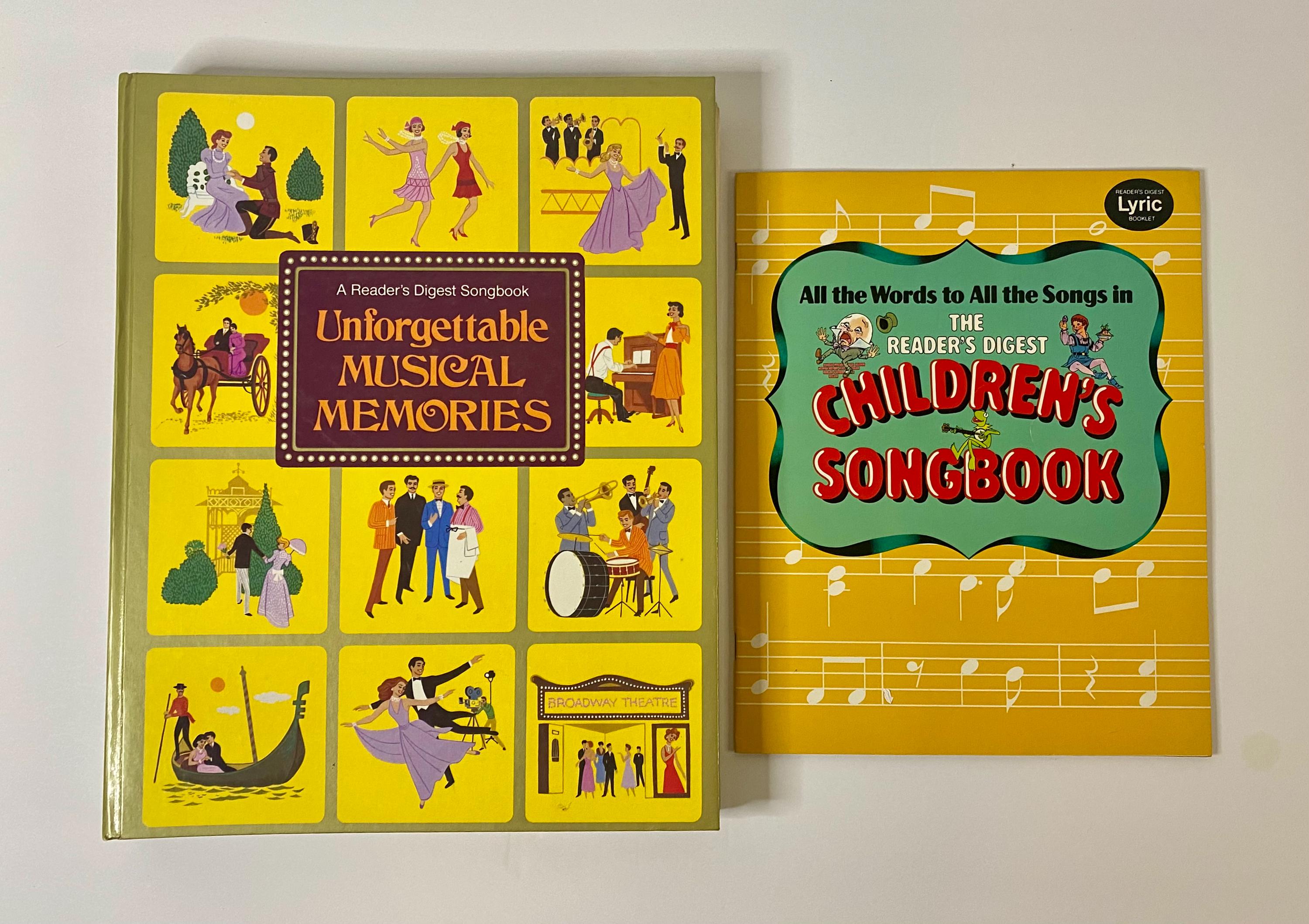 Reader's Digest Songbook Bundle Unforgettable Musical Memories All the ...