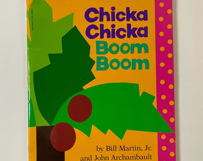 Chicka Chicka Boom Boom Book by Bill Martin, Jr - Alphabet, Rhyming ...