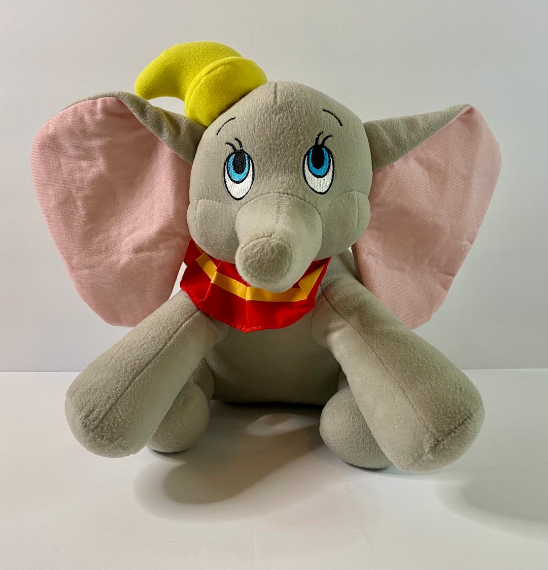 Walt Disney's Large Dumbo Plush Disneyland Resort Walt Disney World ...