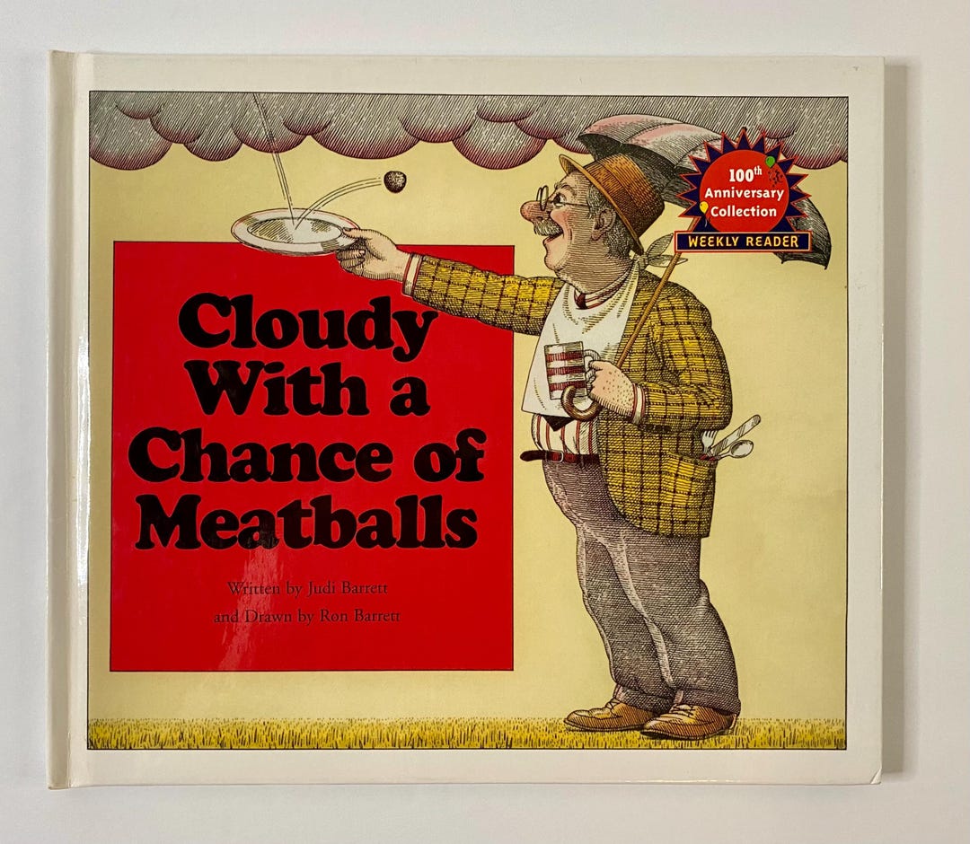 Cloudy With a Chance of Meatballs by Judi Barrett - Children's Book ...