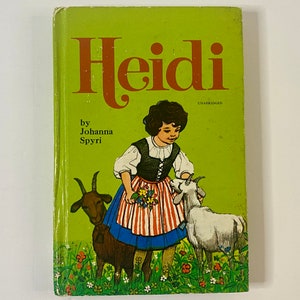 Vintage Heidi Book - Johanna Spyri - Whitman Classics - Etsy
