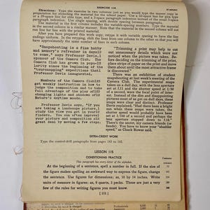 Vintage 1942 Typewriting Book - 20th Century Typewriting Course Book - Etsy