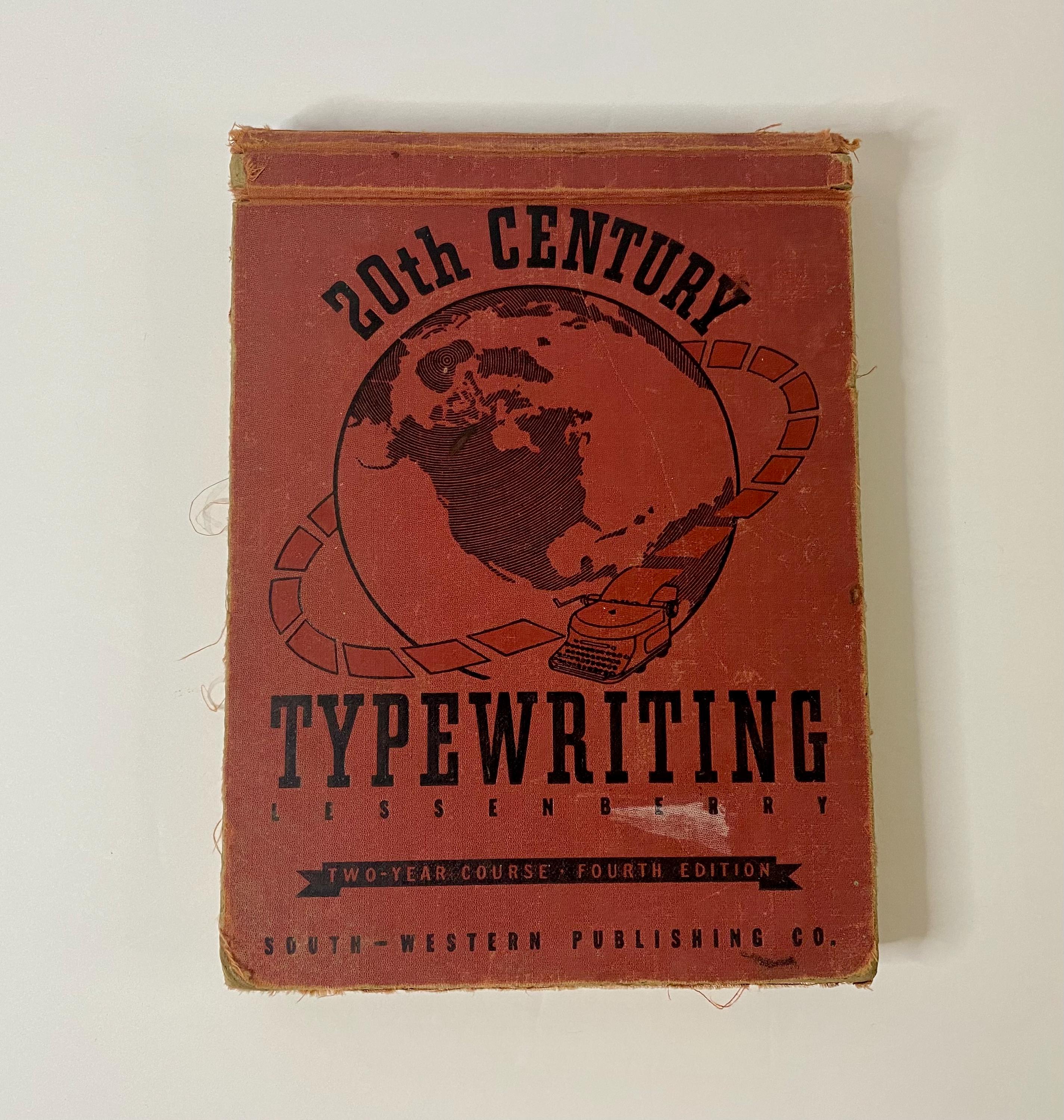 Vintage 1942 Typewriting Book - 20th Century Typewriting Course Book - Etsy