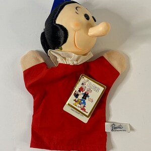 Vintage Olive Oyl Popeye Hand Puppet - 1987 - Etsy