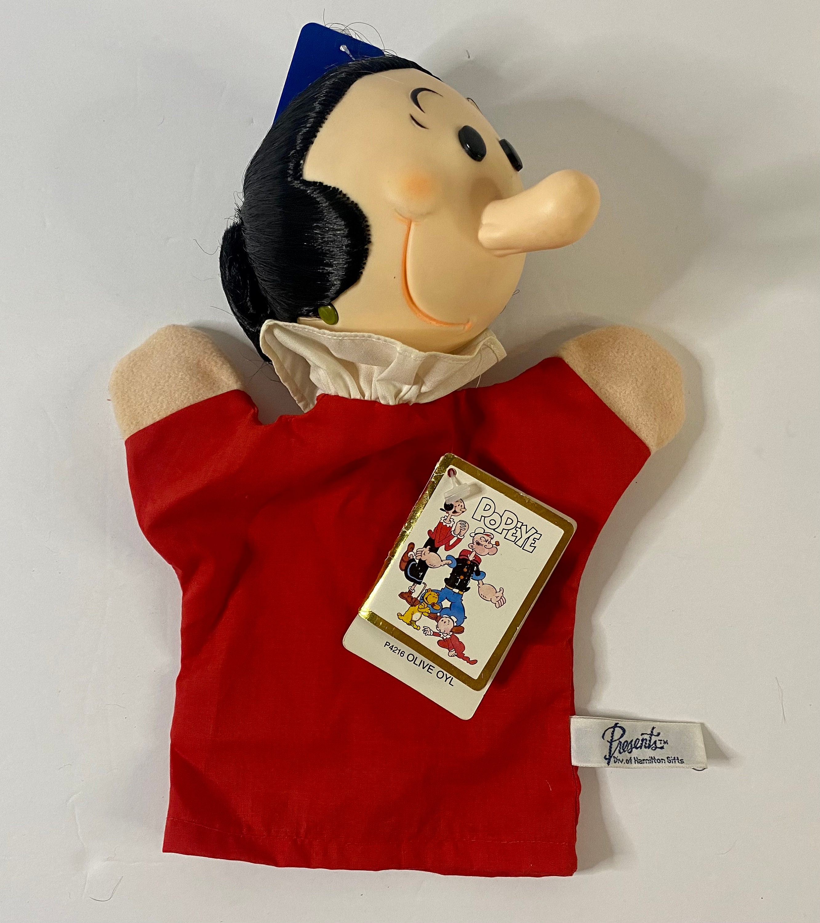 Vintage Olive Oyl Popeye Hand Puppet 1987 - Etsy