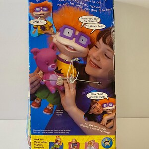 Vintage Rugrats Cheer up Chuckie Doll - Original Packaging - Rugrats in ...