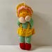 Vintage Strawberry Shortcake Style Doll, Soft - Little Girl Soft Bodied ...