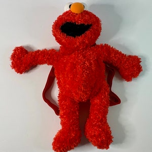 Vintage Elmo Backpack Sesame Street Elmo Child's Backpack - Etsy