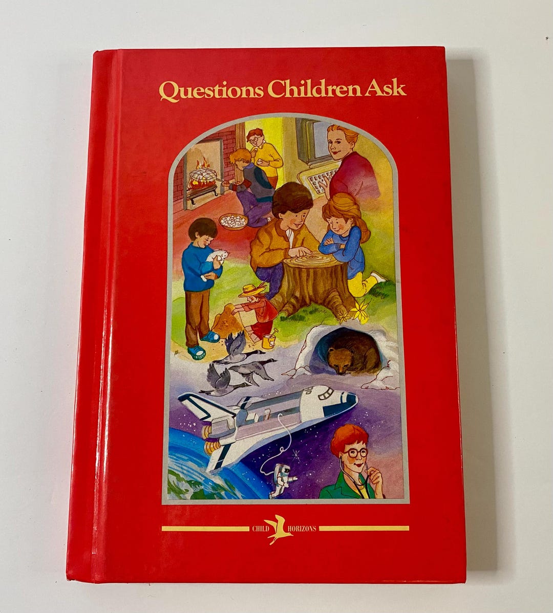 Vintage Children's Ephemera, Book Pages - Questions Children Ask Book ...