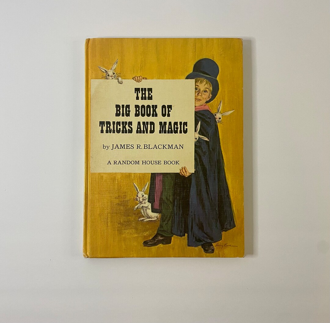 Vintage the Big Book of Tricks and Magic - Hardback Book - Random House ...