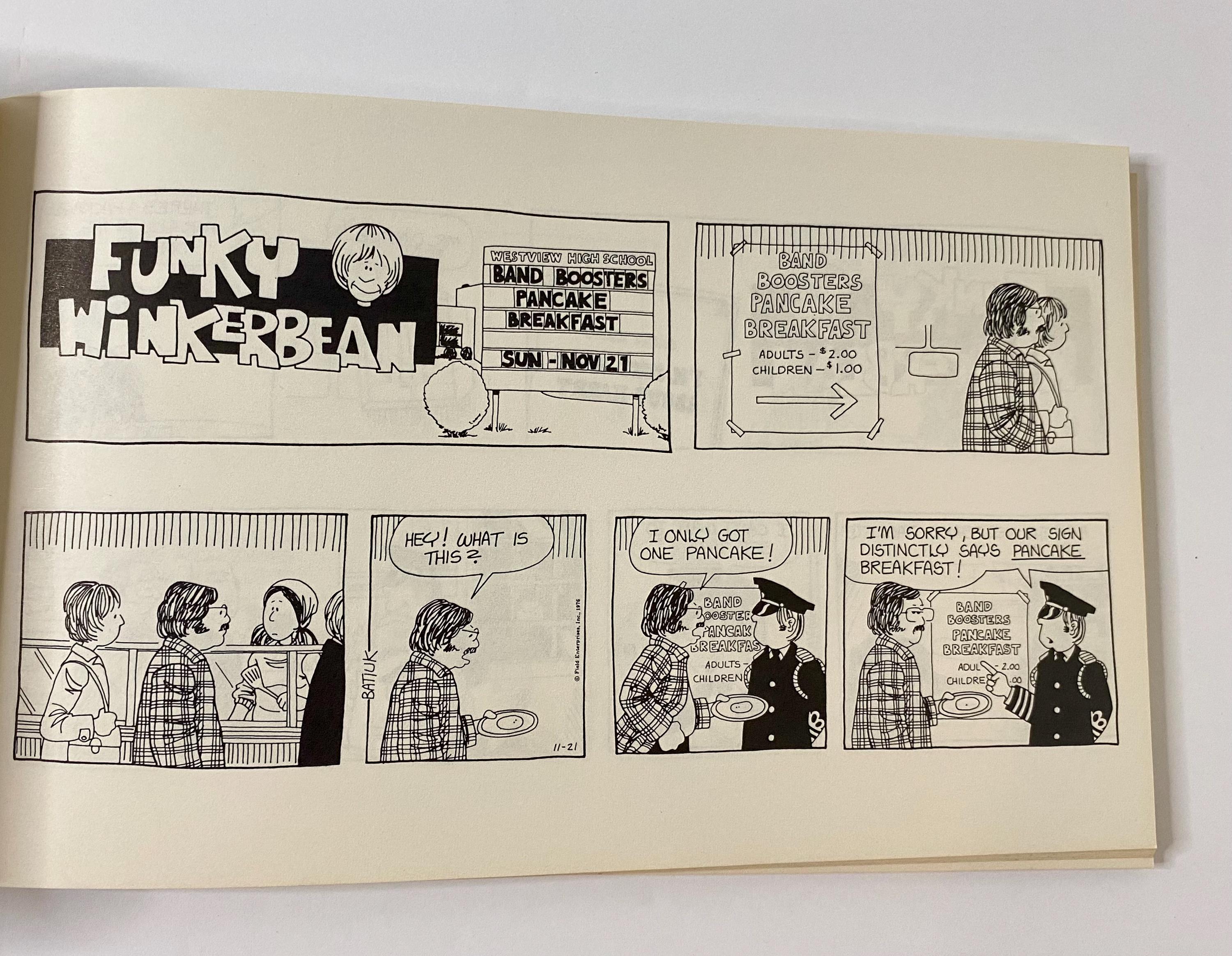 Funky Winkerbean by Tom Batiuk - Sunday Concert Book - Comics - Vintage ...