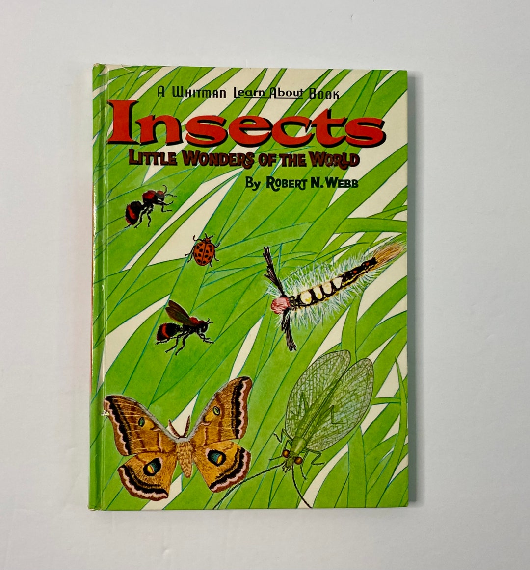 Vintage Insects Little Wonders of the World Book - A Whitman Learn ...