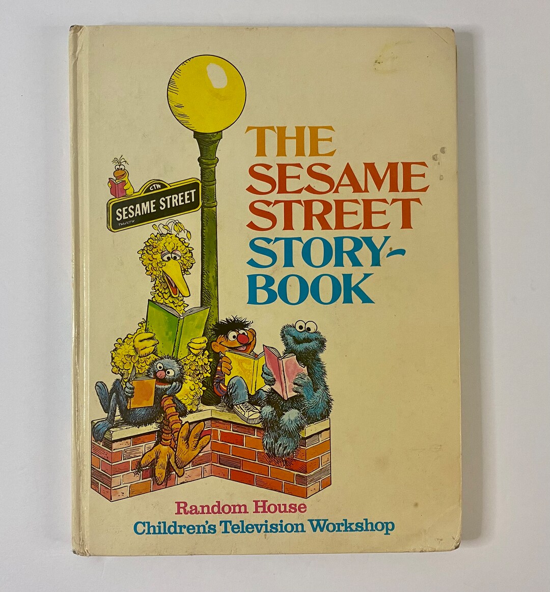 The Sesame Street Story-book - Etsy