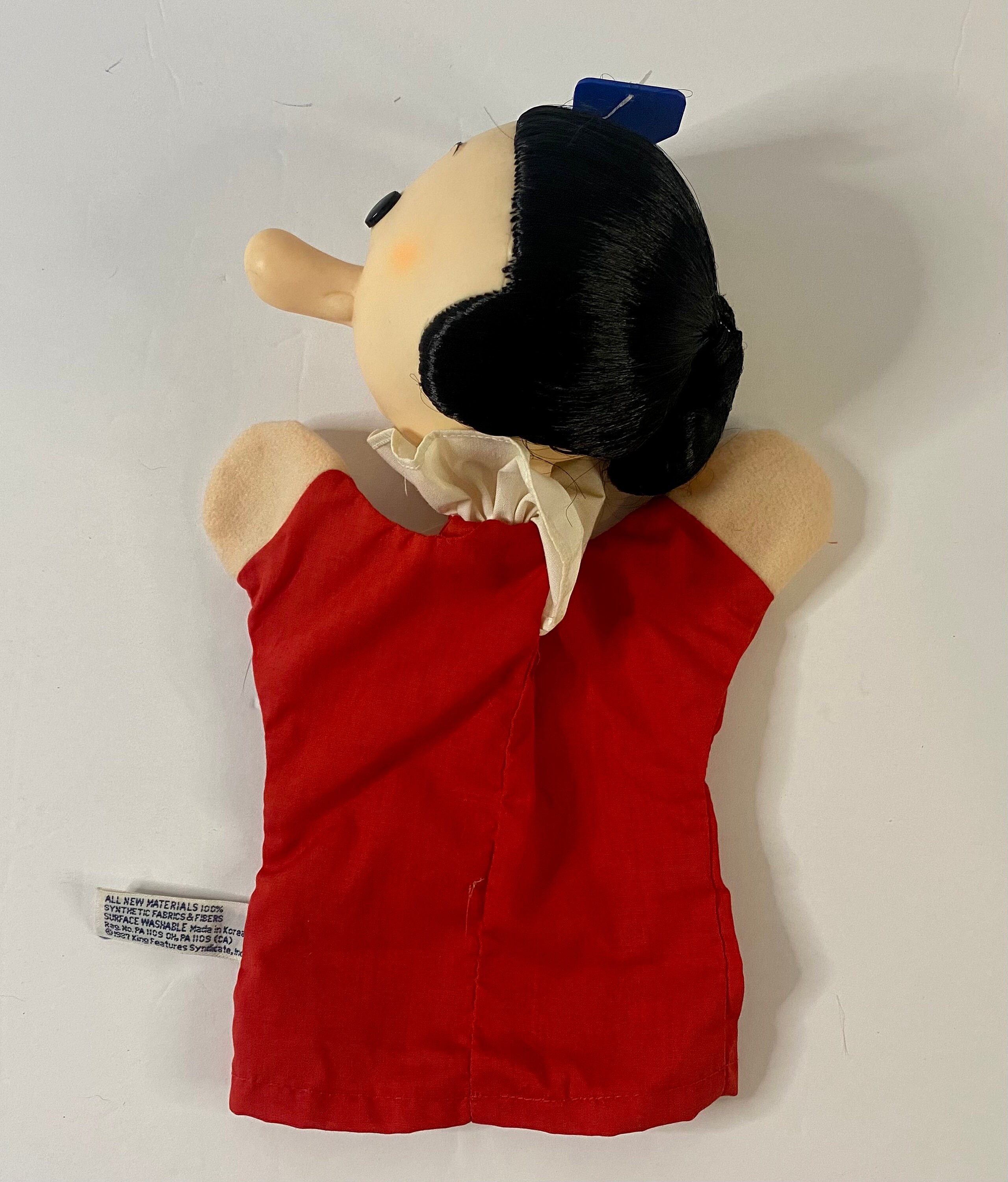 Vintage Olive Oyl Popeye Hand Puppet - 1987 - Etsy