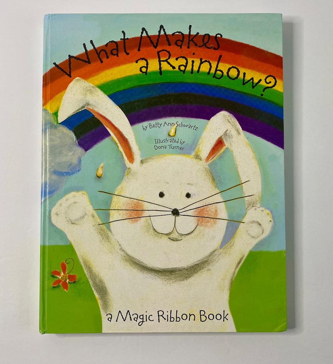 Vintage What Makes a Rainbow Book Betty Ann Schwartz Interactive Board ...