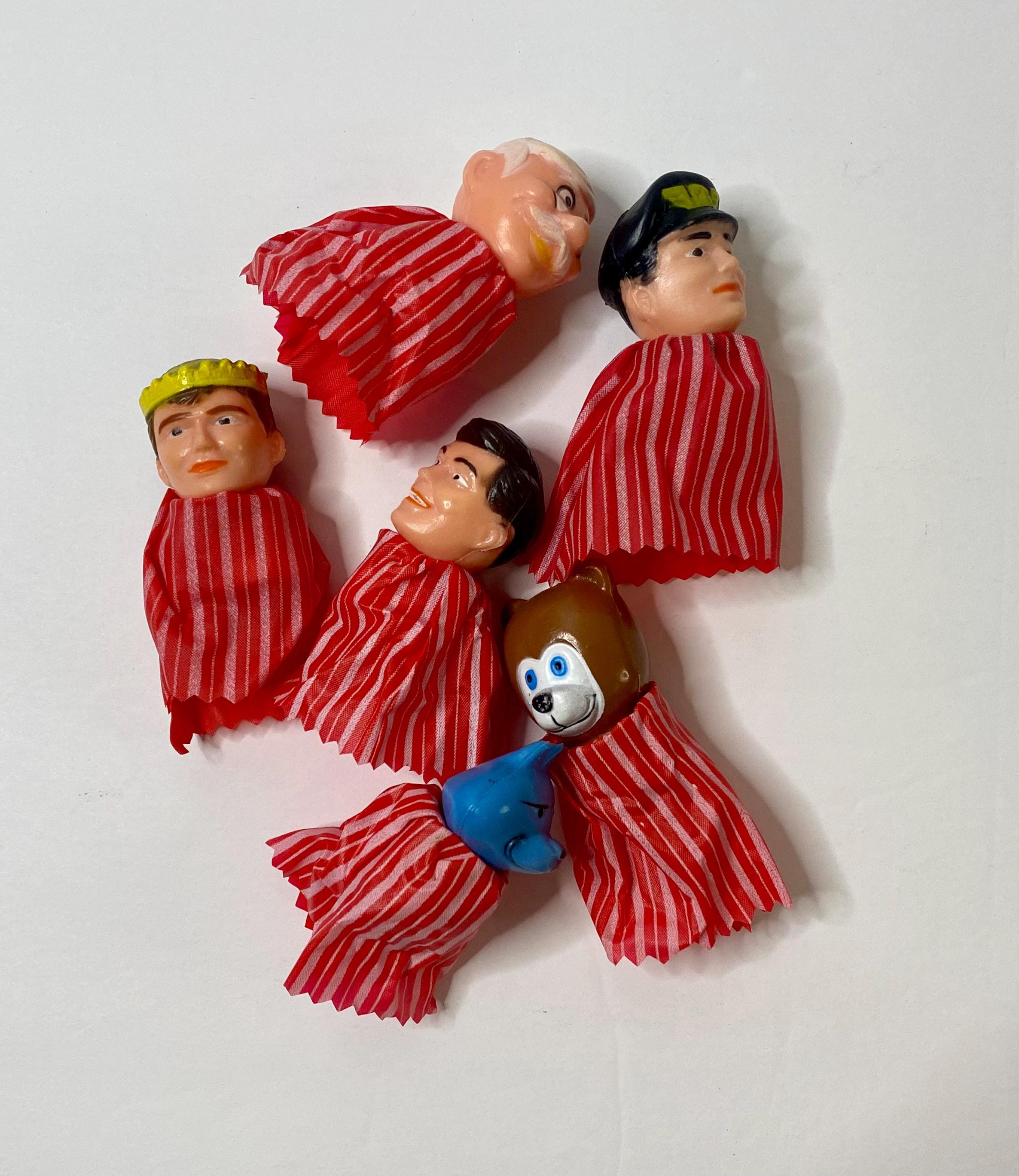 Vintage Whitman Peepul Pals Finger Puppets - Finger Puppets - 1967 ...