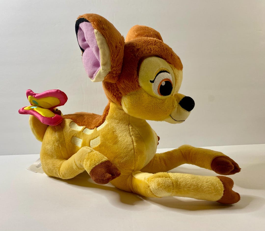 Walt Disney's Bambi Plush - the Disney Store - Bambi and Butterfly ...