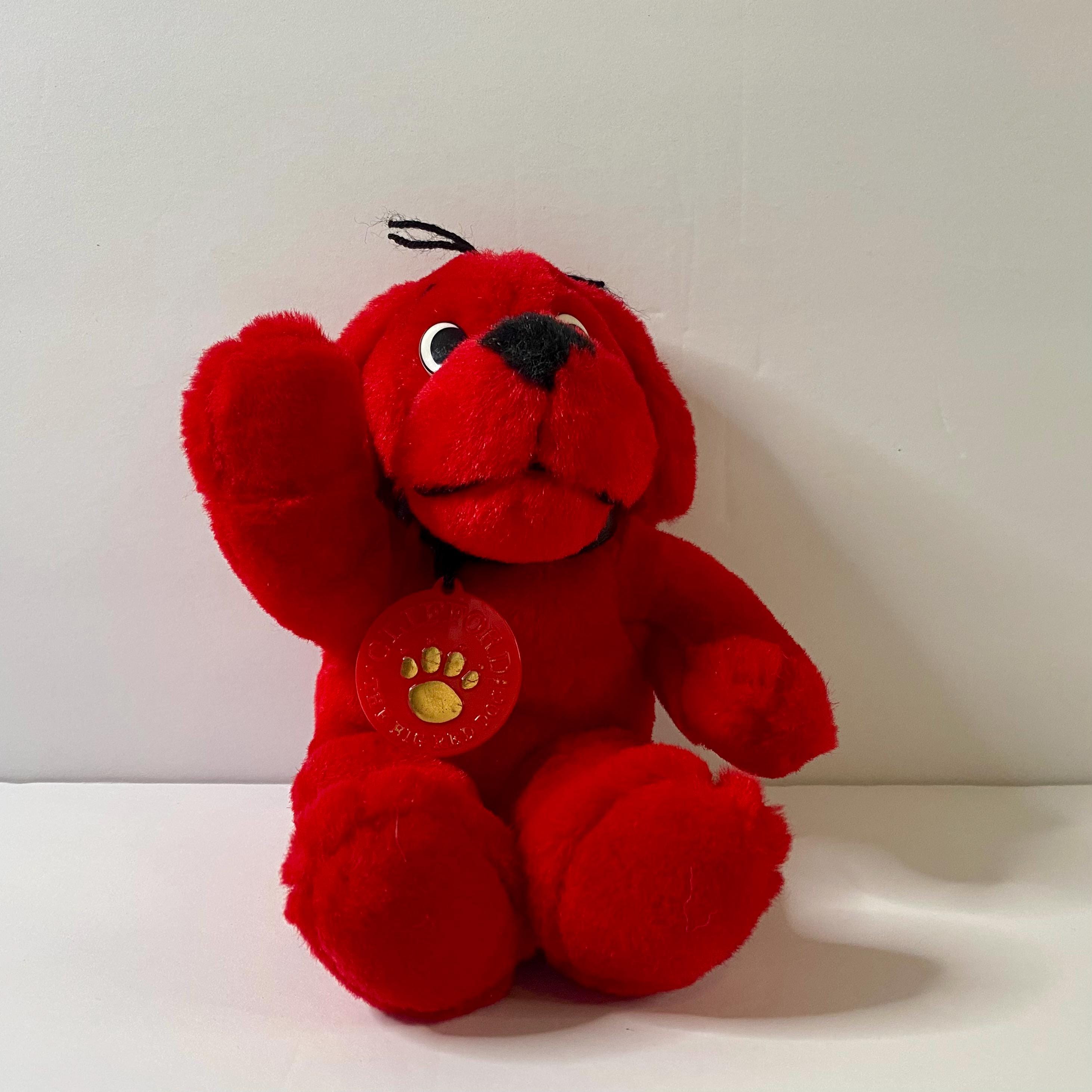 Vintage Clifford the Big Red Dog Plush Scholastic Clifford Plush 1997 ...