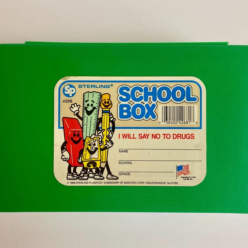 80s Pencil Case - Etsy