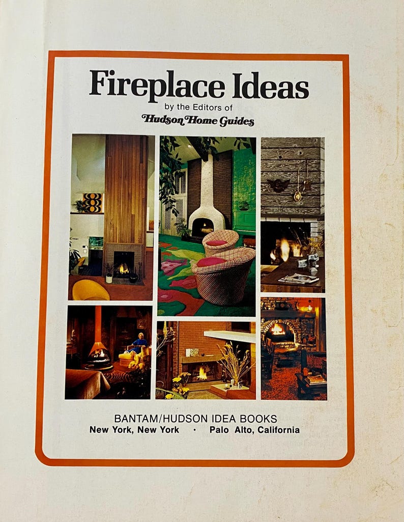 Vintage Fireplace Magazine Bundle - Fireplace Ideas - How to Plan and ...
