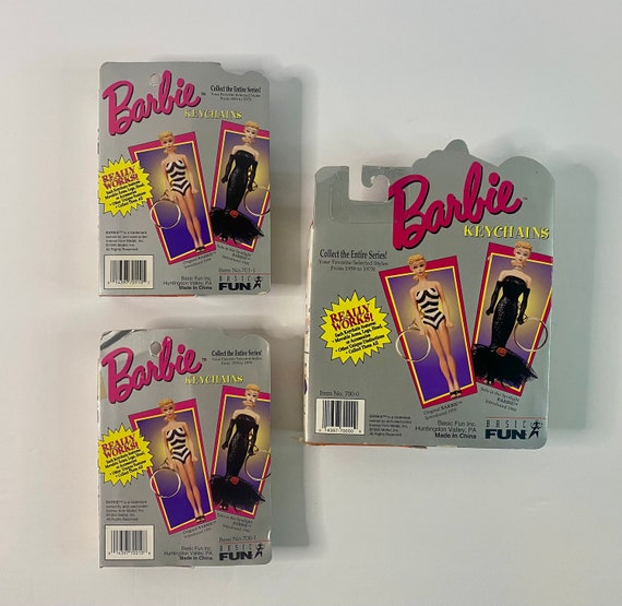 Barbie Keychain - Basic Fun - Teen Age Fashion Model … - Gem
