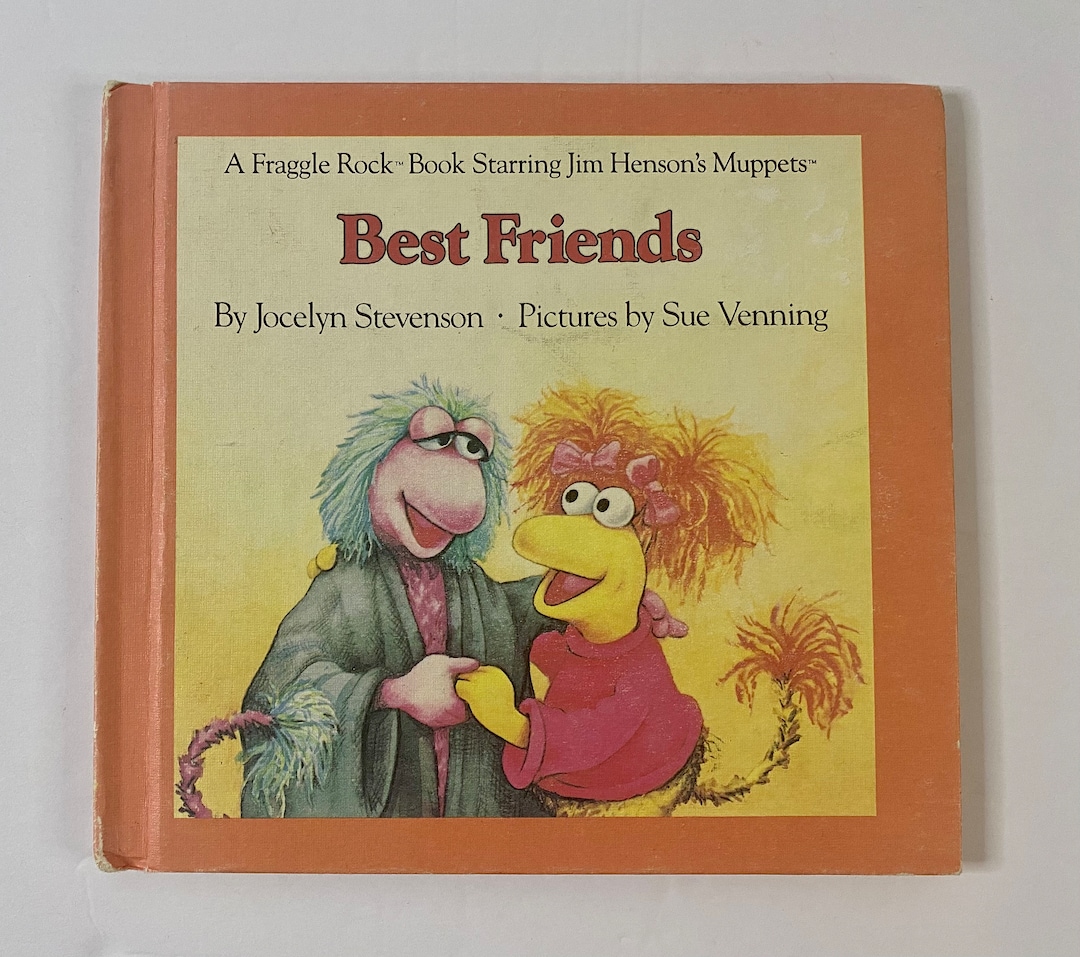 A Fraggle Rock Book - Best Friends - Jocelyn Stevenson -jim Henson - Muppets - Etsy