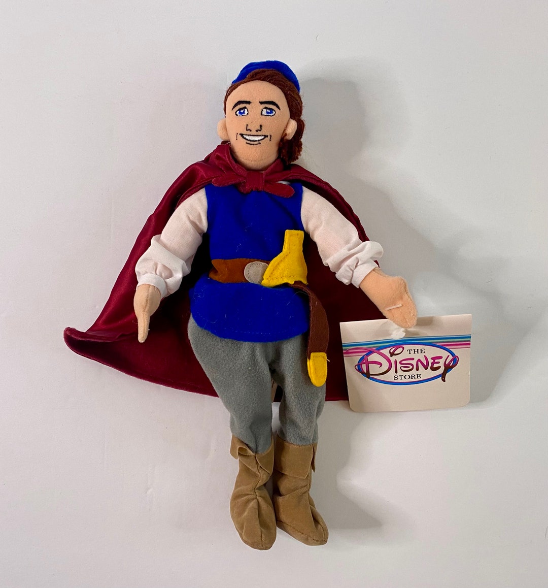 Vintage Disney Prince Bean Bag Plush - Snow White Prince - Disney Store ...