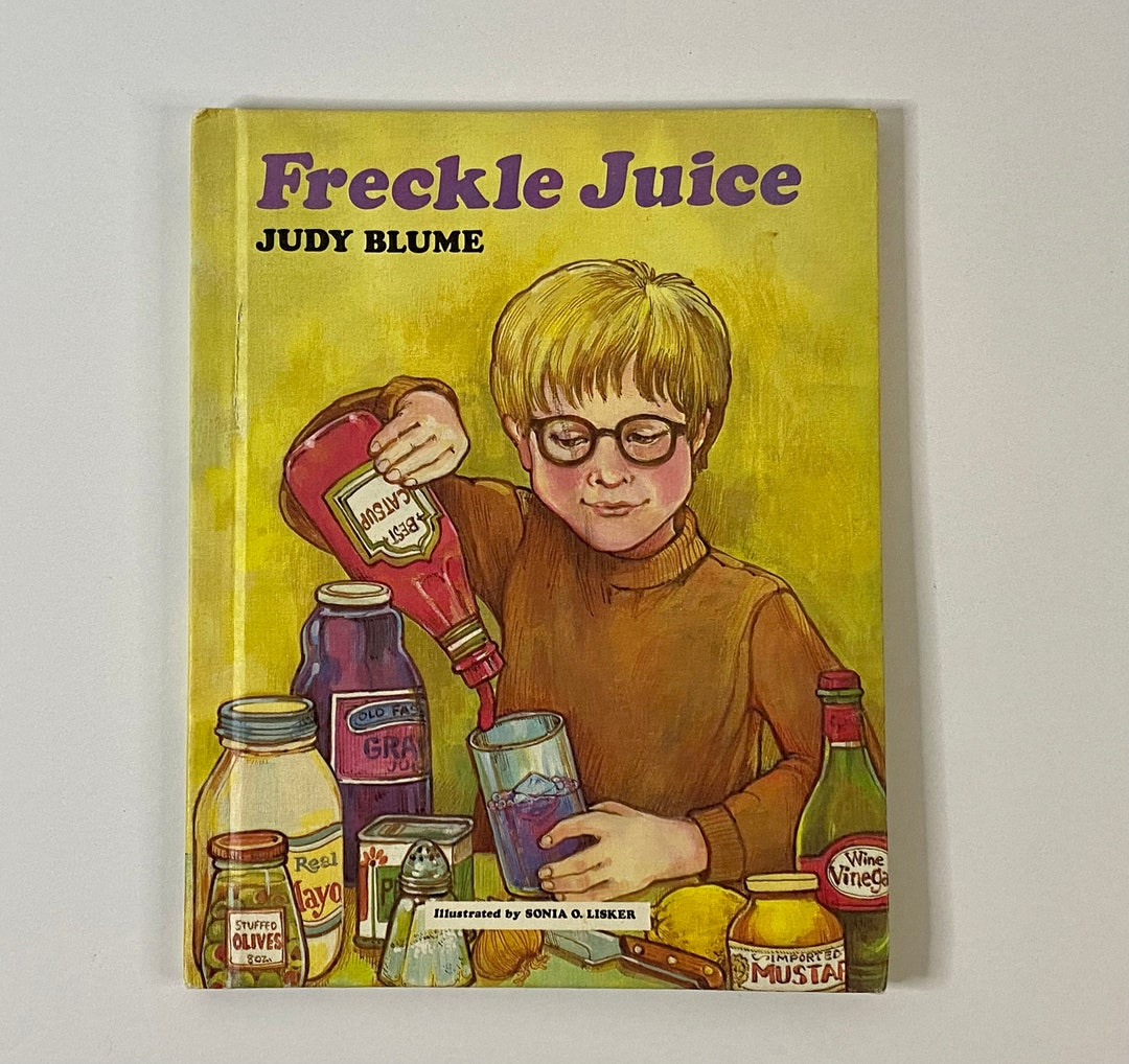 Freckle Juice Book, by Judy Blume, 1971 - Etsy