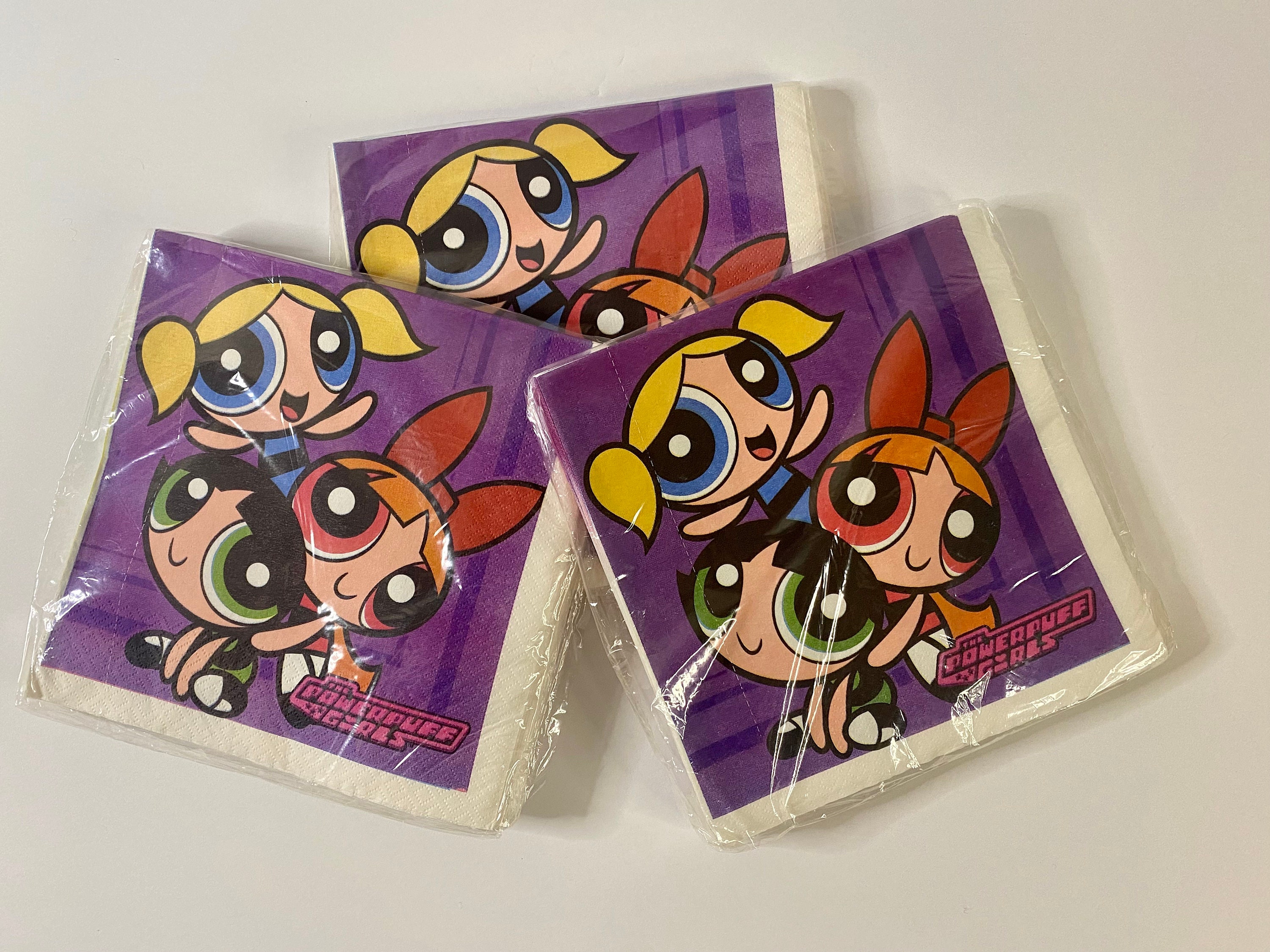 Vintage Powerpuff Girls Movie Birthday Supplies - Design Ware American ...