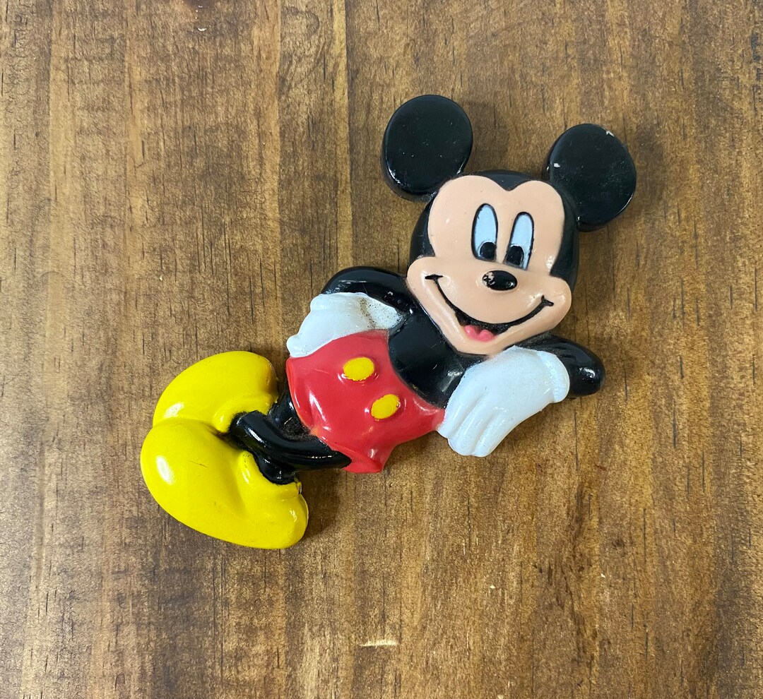 Vintage Mickey Mouse Magnet Disney - Etsy