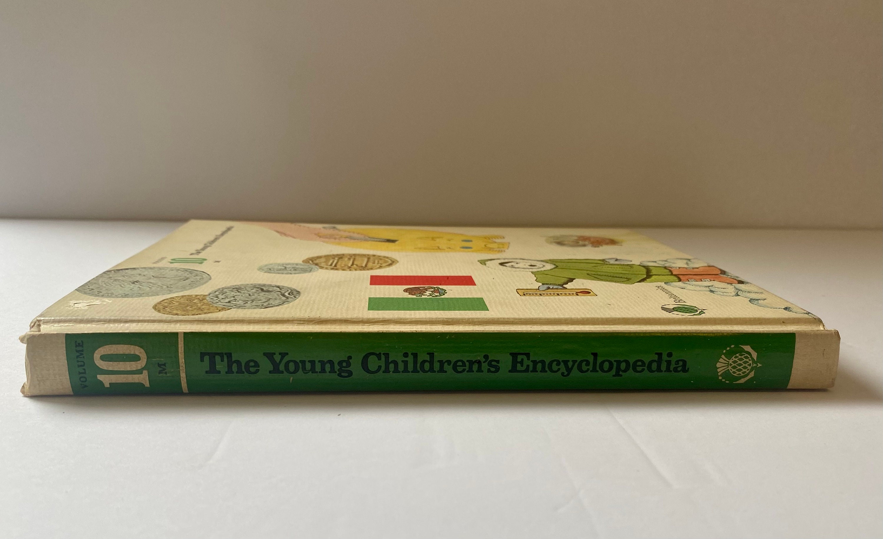 The Young Children's Encyclopedia, Vol 10 Britannica 1970 - Etsy