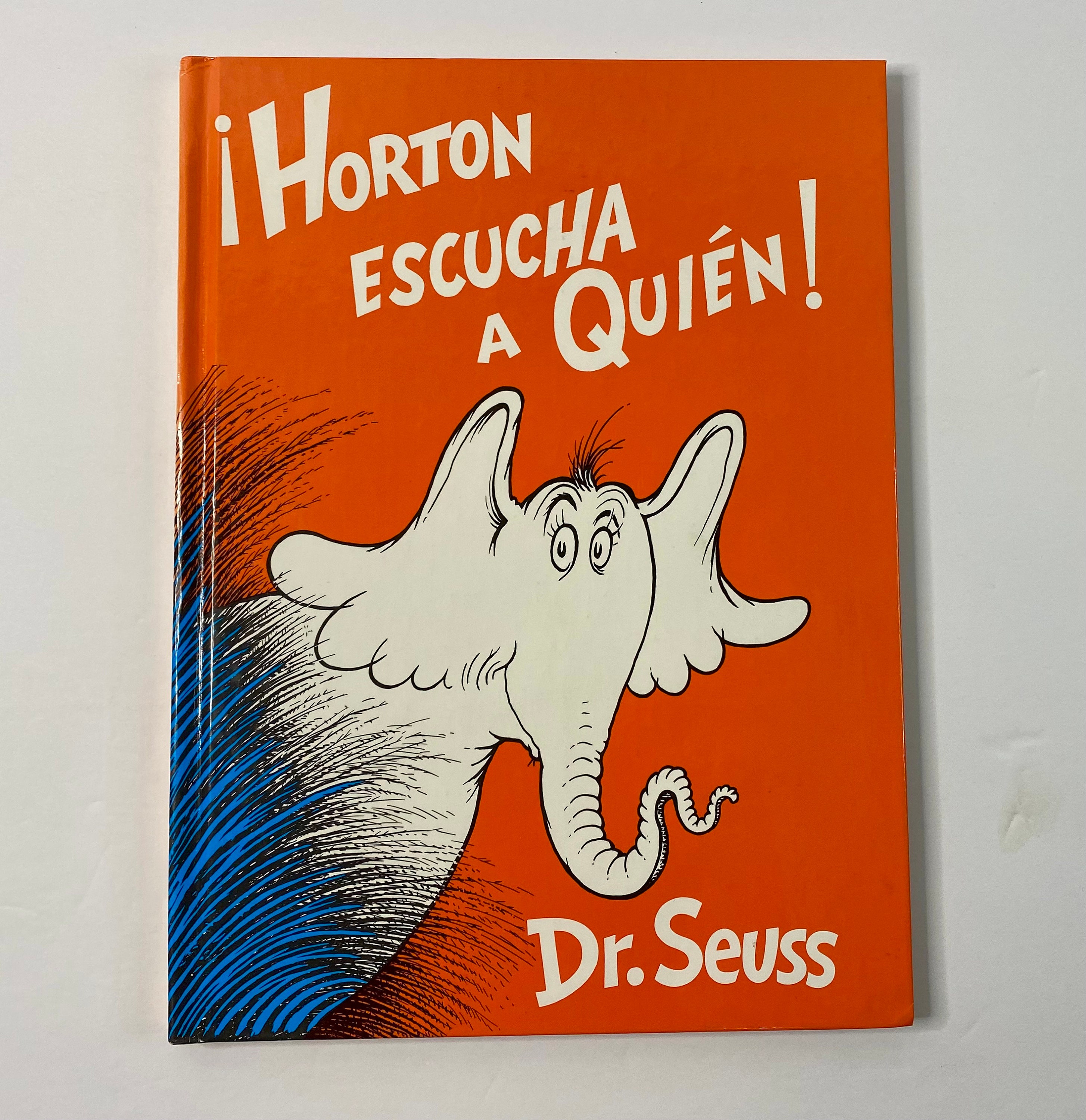 Dr. Seuss Horton Hears a Who Book Set of 2 English and Spanish Version ...