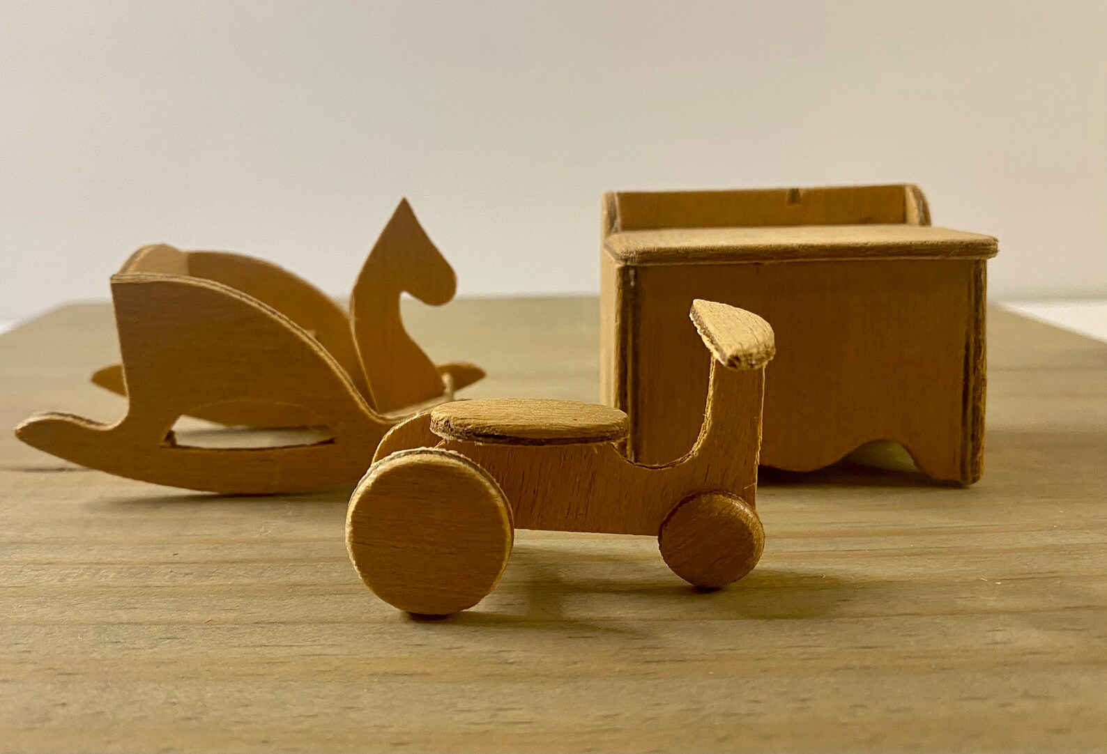 Vintage Dura-craft Miniature Wooden Furniture Nursery Toys - Etsy