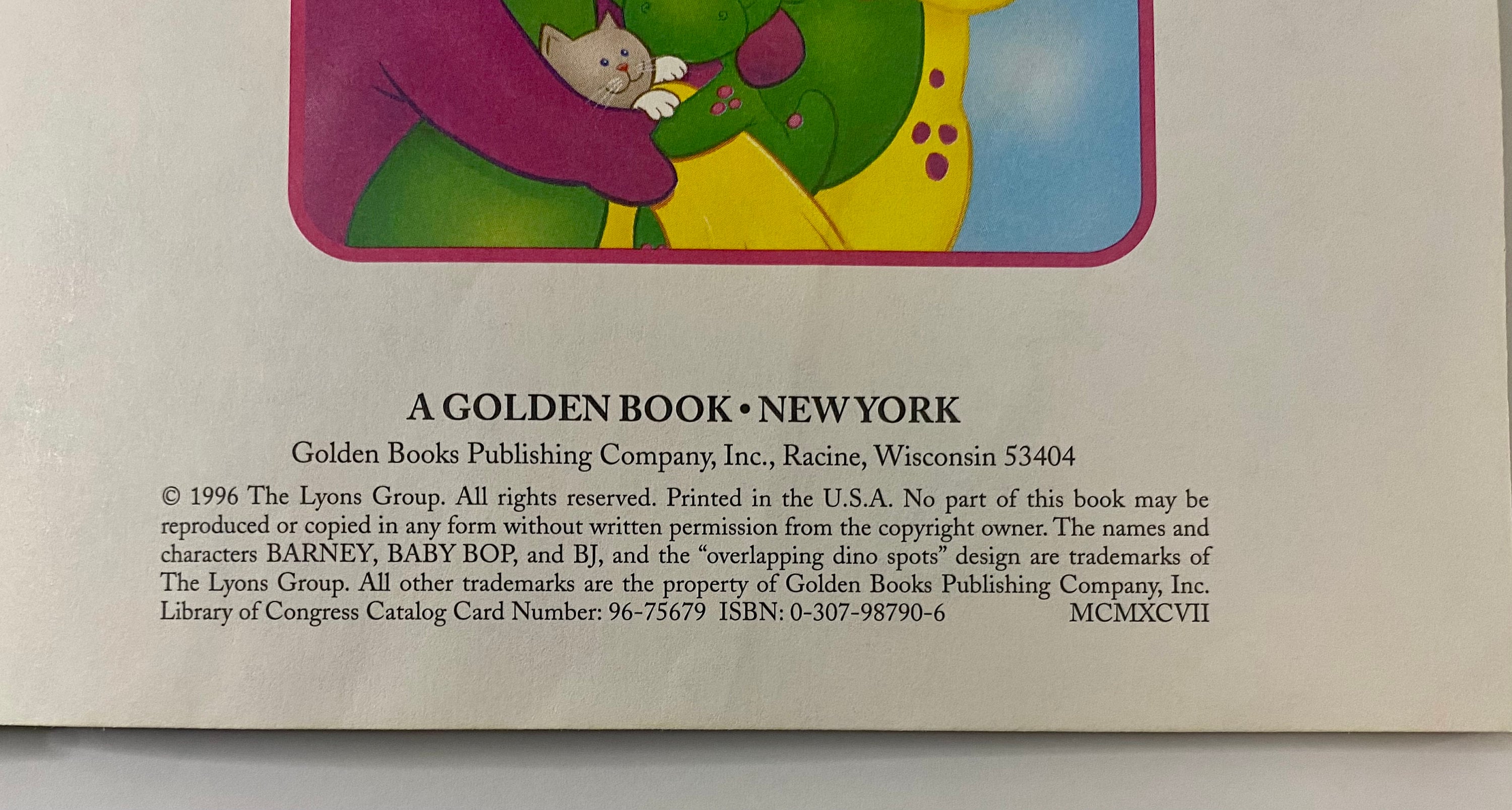 Vintage Barney Little Golden Book Barney Sharing is Caring - Etsy