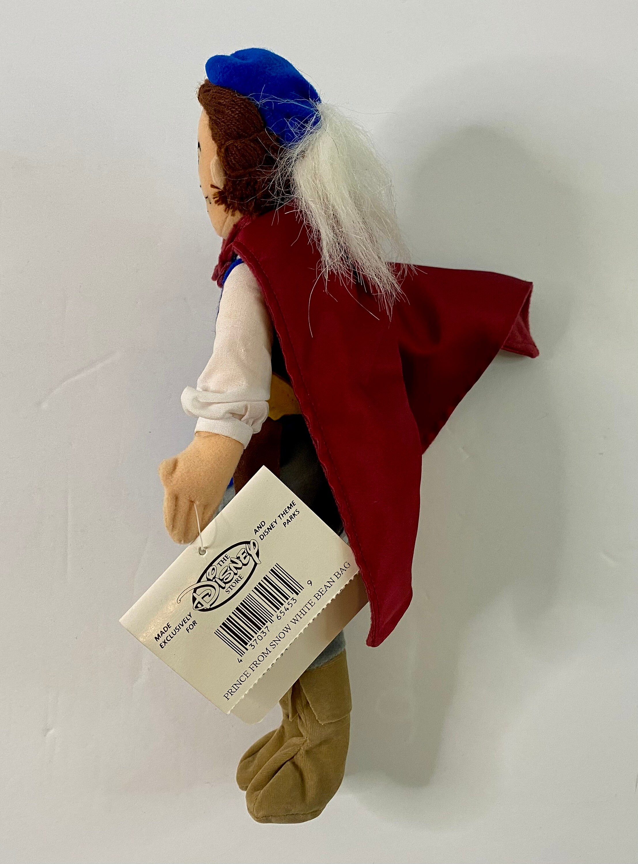 Vintage Disney Prince Bean Bag Plush - Snow White Prince - Disney Store ...