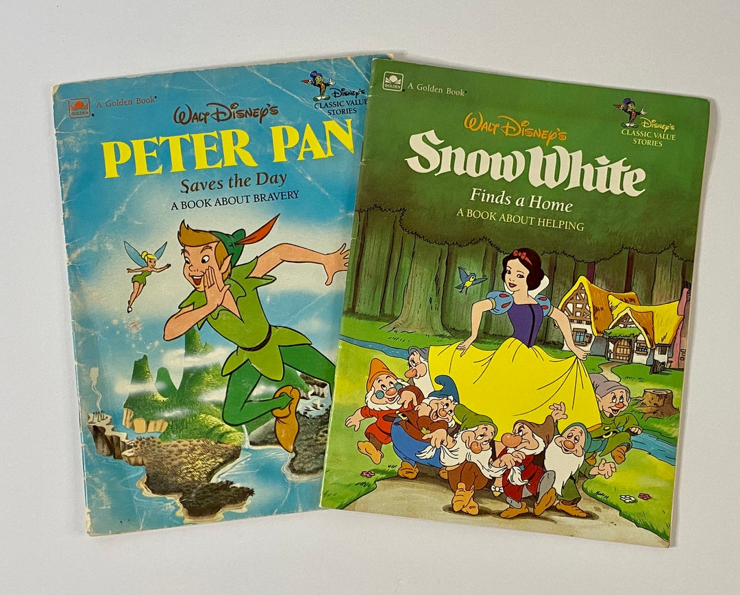 Disney's Classic Value Stories, A Golden Book - Snow White - Peter Pan ...