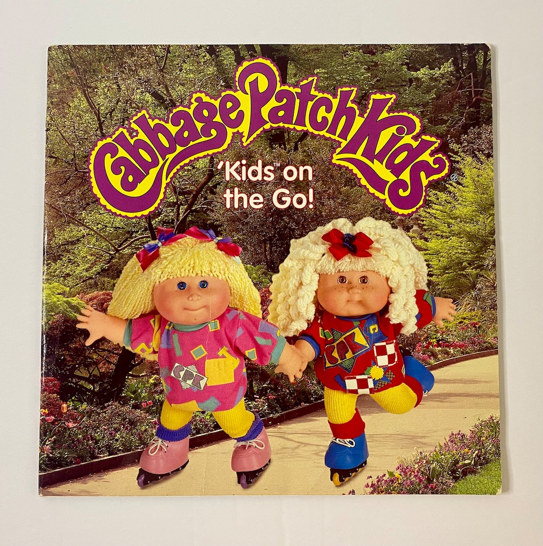 Cabbage Patch Kids Book - Kids on the Go - Nostalgia - Children's Book ...