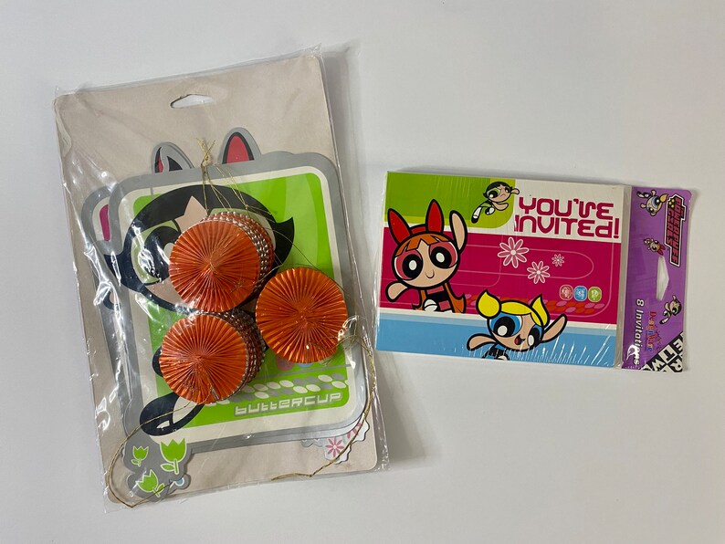 Powerpuff Girls Birthday Party Pack 5 Piece - Etsy