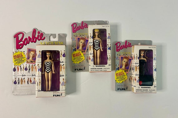 Barbie Keychain - Basic Fun - Teen Age Fashion Model … - Gem