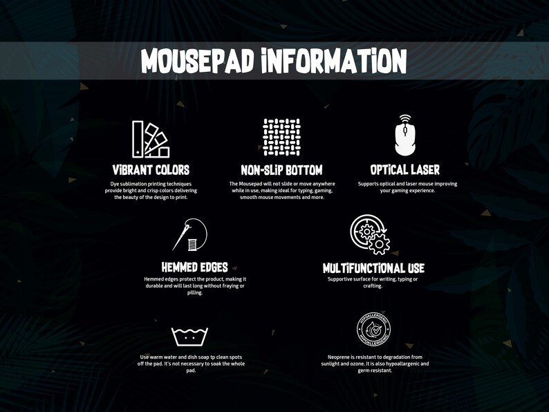 Cartoon Comic Mousepad, Gaming Sketch Funny Mousepad, Giant Mousepad ...