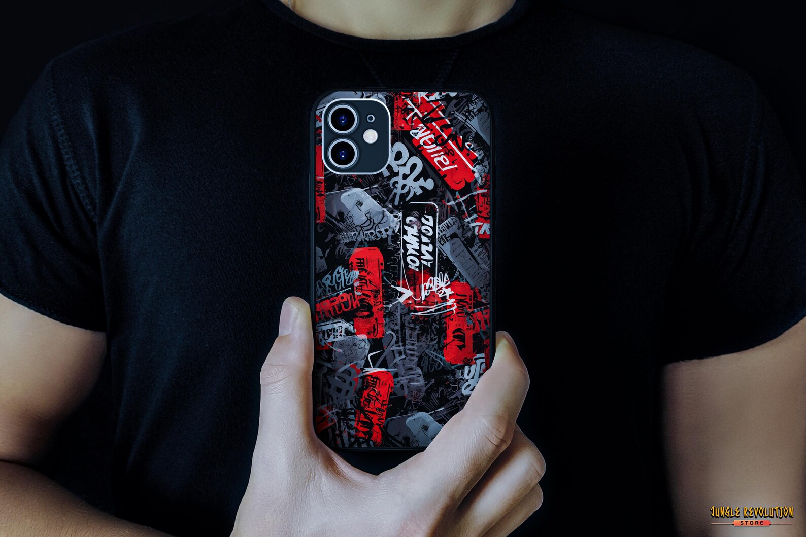 Graffiti Modern Phone Case, Urban Street Art iPhone Case, Colorful ...