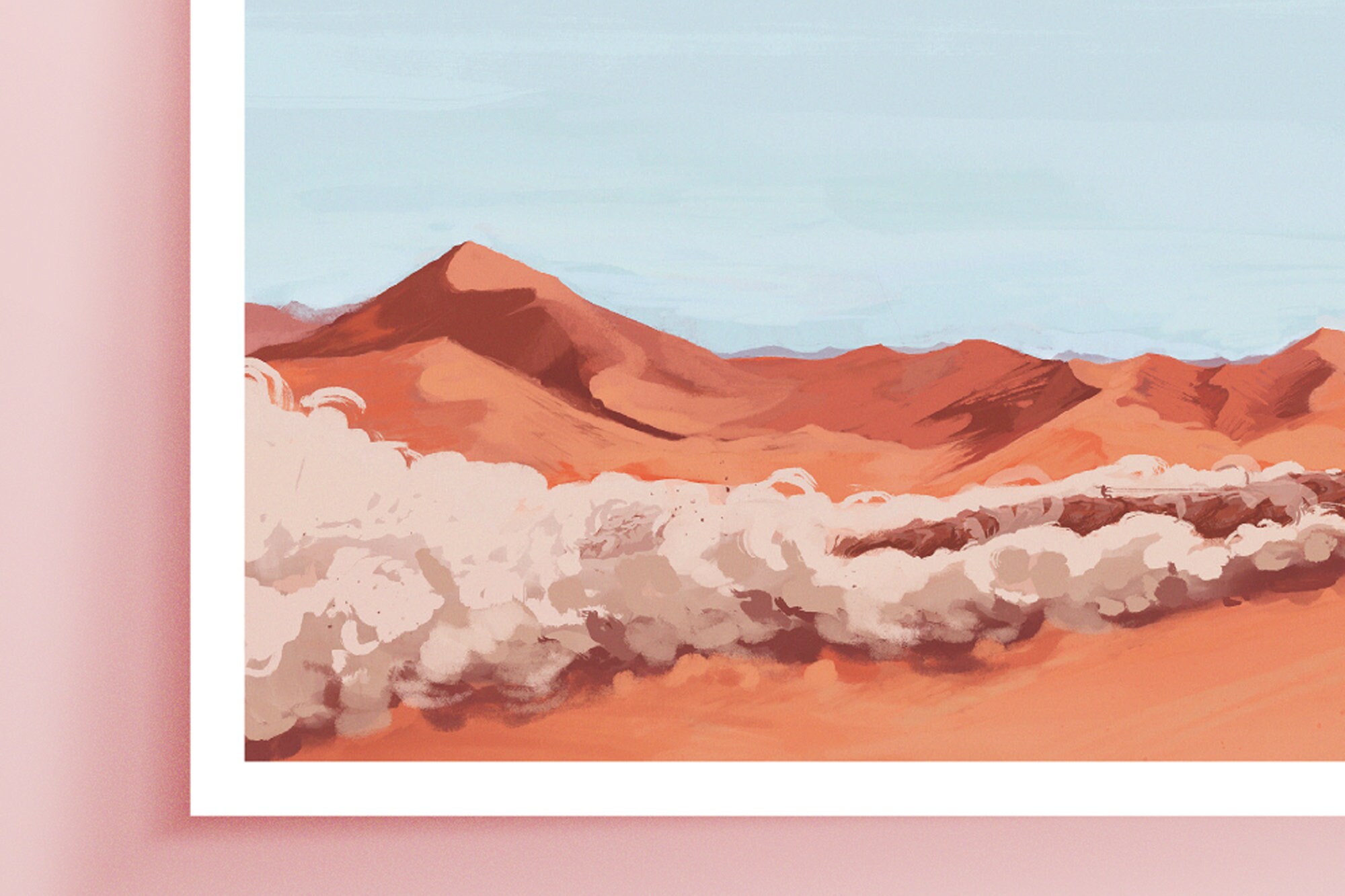 Dune Sand Worm Rider Print Wall Art Wall Prints Double Weight Matte - Etsy