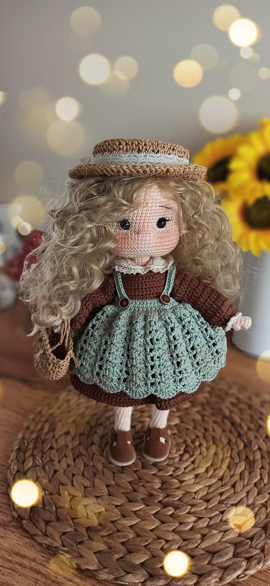 Vintage Emily Doll English Crochet Pattern, Crochet Doll Pattern ...