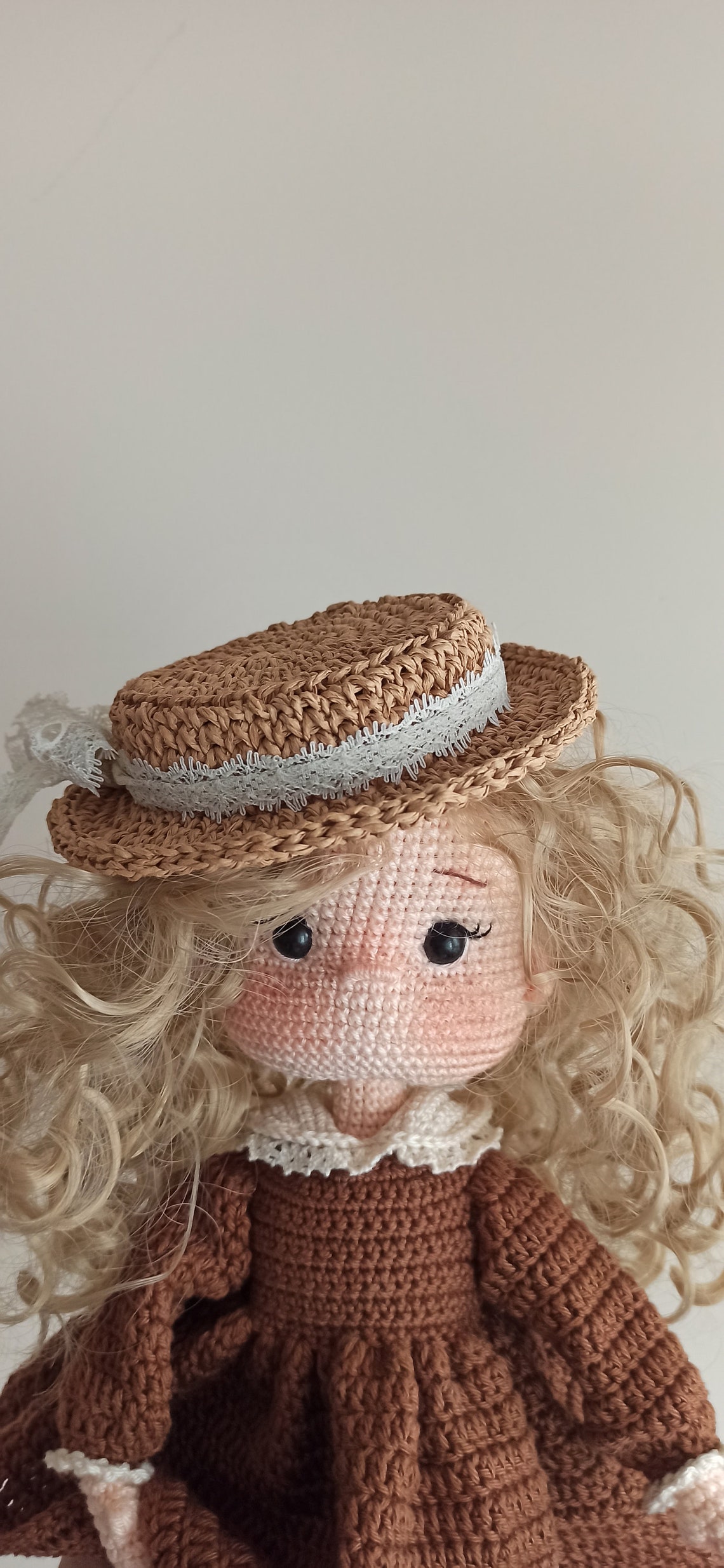 Vintage Emily Doll English Crochet Pattern, Crochet Doll Pattern ...