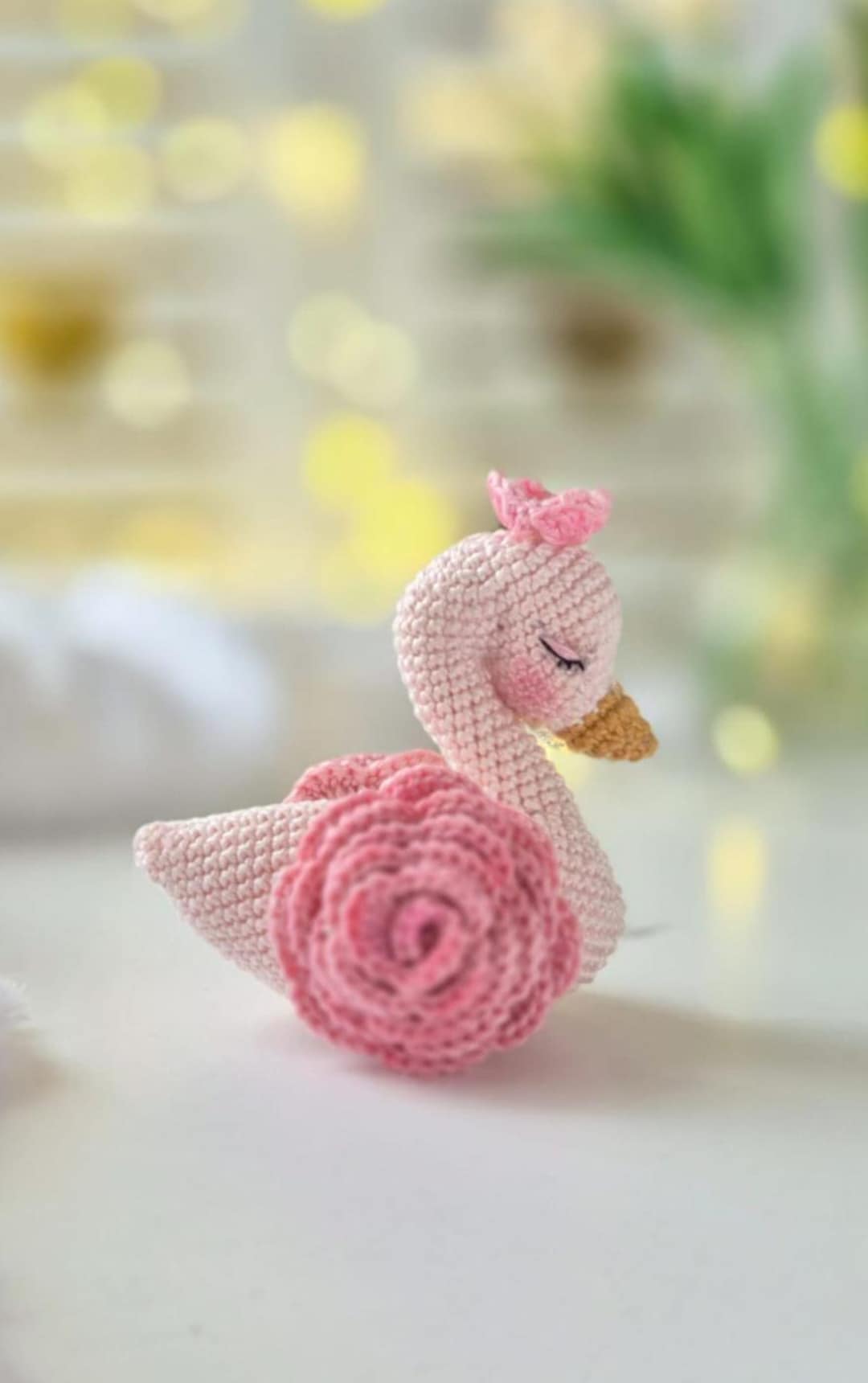 Amigurumi Swan,swan Toys,swan Keychain, - Etsy