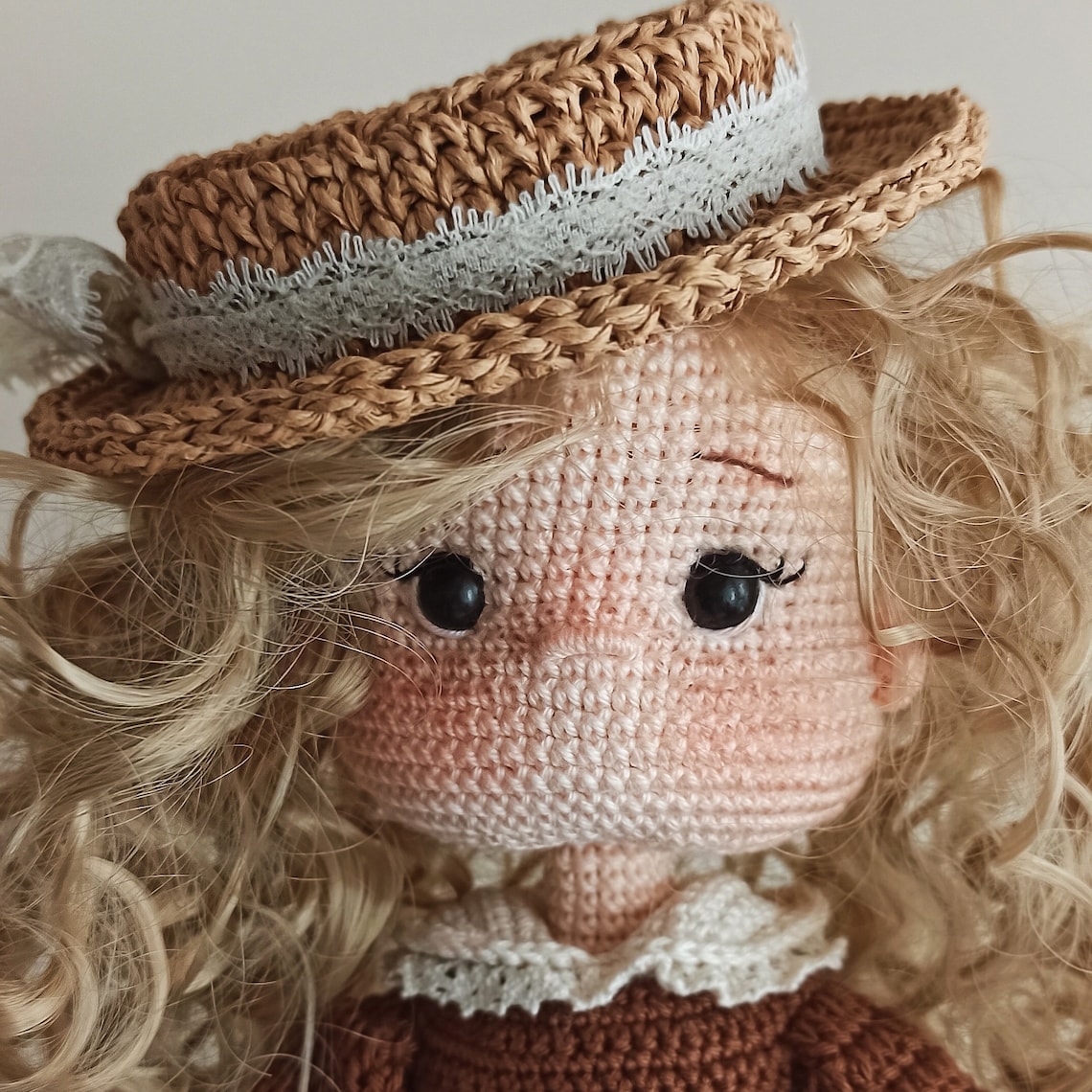 Vintage Emily Doll English Crochet Pattern, Crochet Doll Pattern, Amigurumi Doll Pattern, Doll ...