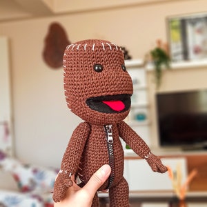 Sackboye Crochet Pattern, Sackboy Amigurumi Crochet Pattern, Crochet ...