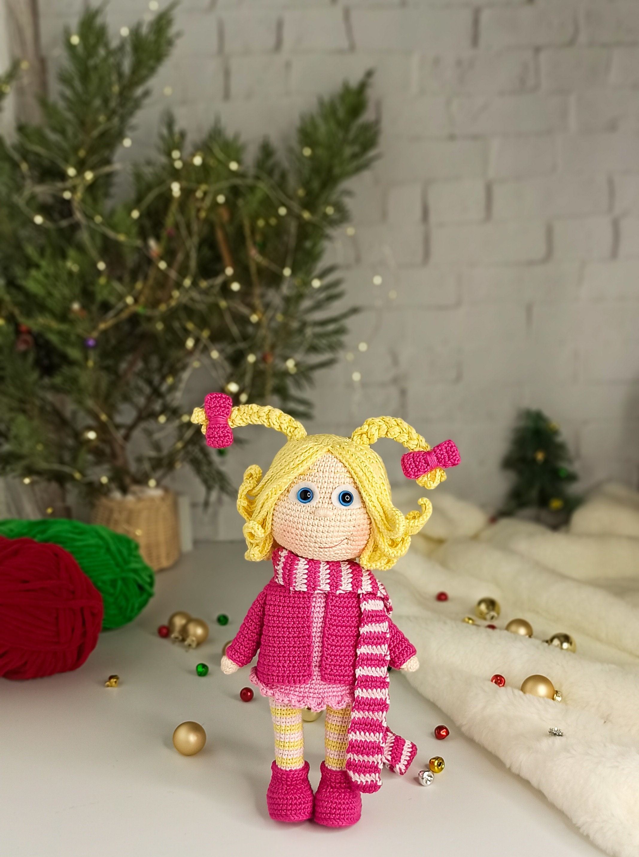 Cindy Lou Crochet Pattern / Amigurumi Cindy Lou Pdf/ Christmas Doll ...